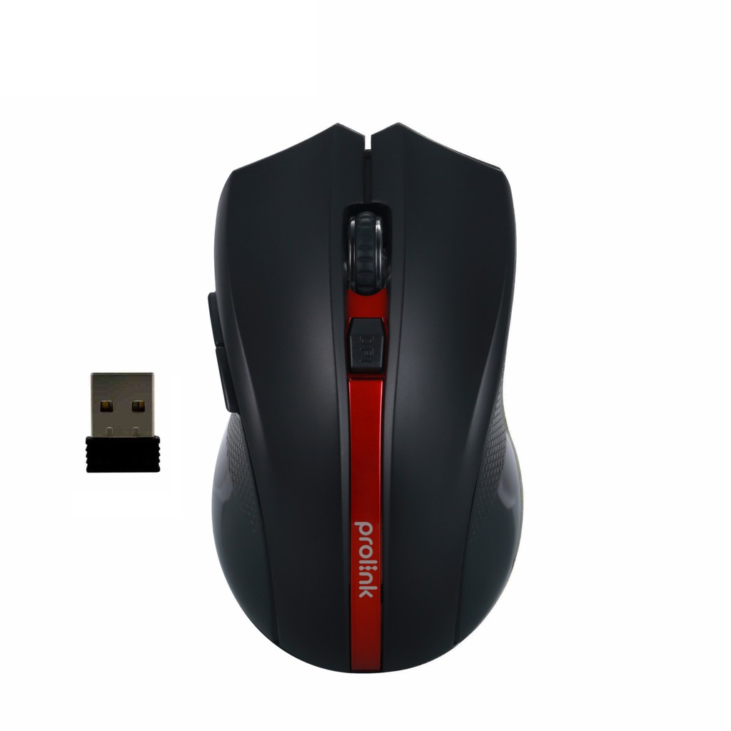 Prolink Wireless Optical Mouse 2.4Ghz 6 Button 1600dpi Plug and Play ...