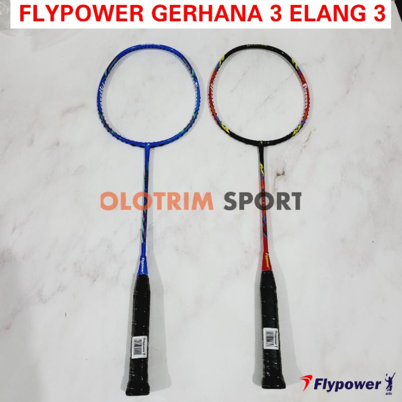 Original FLYPOWER GERHANA 3 ELANG 3 Badminton Racket | Shopee Malaysia