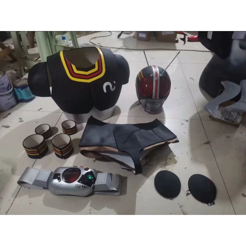 Kamen rider black cosplay suit helmet | Shopee Malaysia