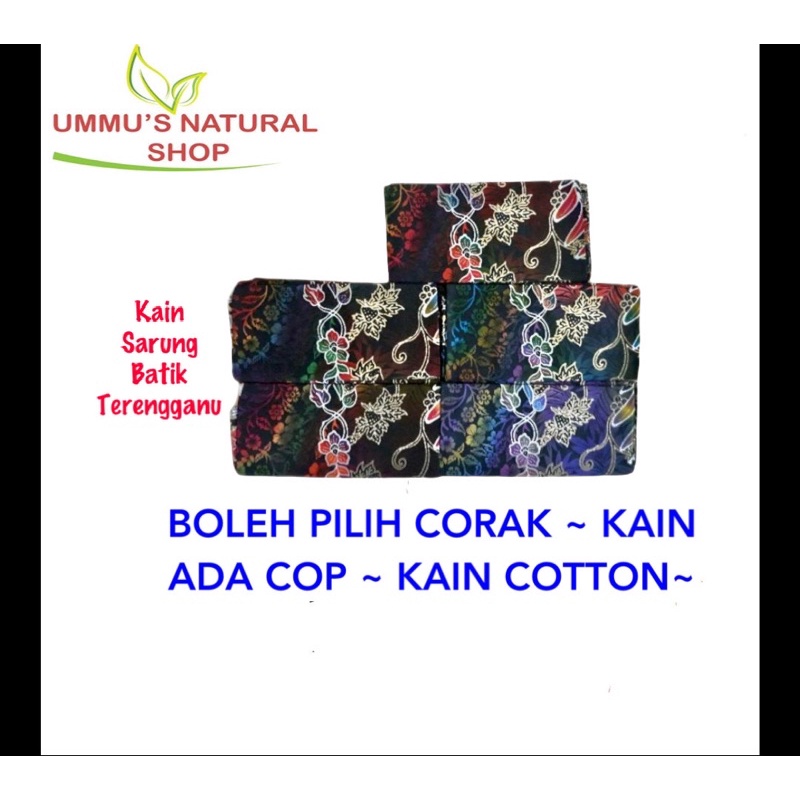 Kain Batik Terengganu 5 helai RM68.25 | Shopee Malaysia