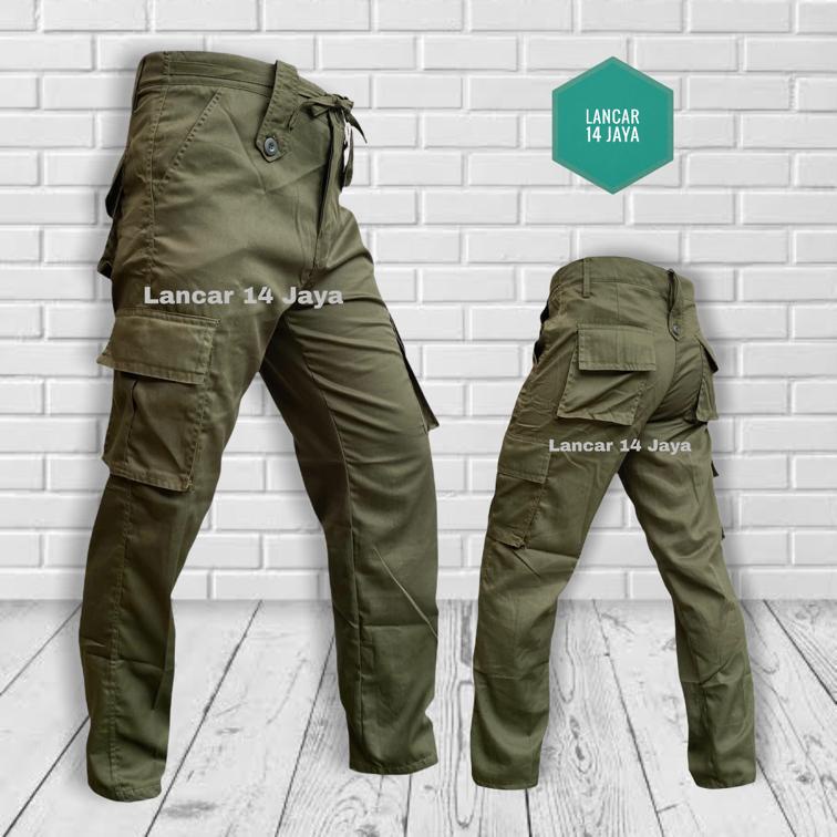 PDL Security Pants FKPPI Security Guard Black PMR Scout Field Pants ...