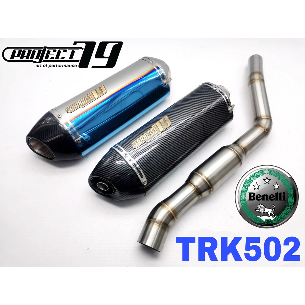 Exhaust Project79 Benelli TRK502 Straight Pipe Muffler Slip On TRK 502 ...