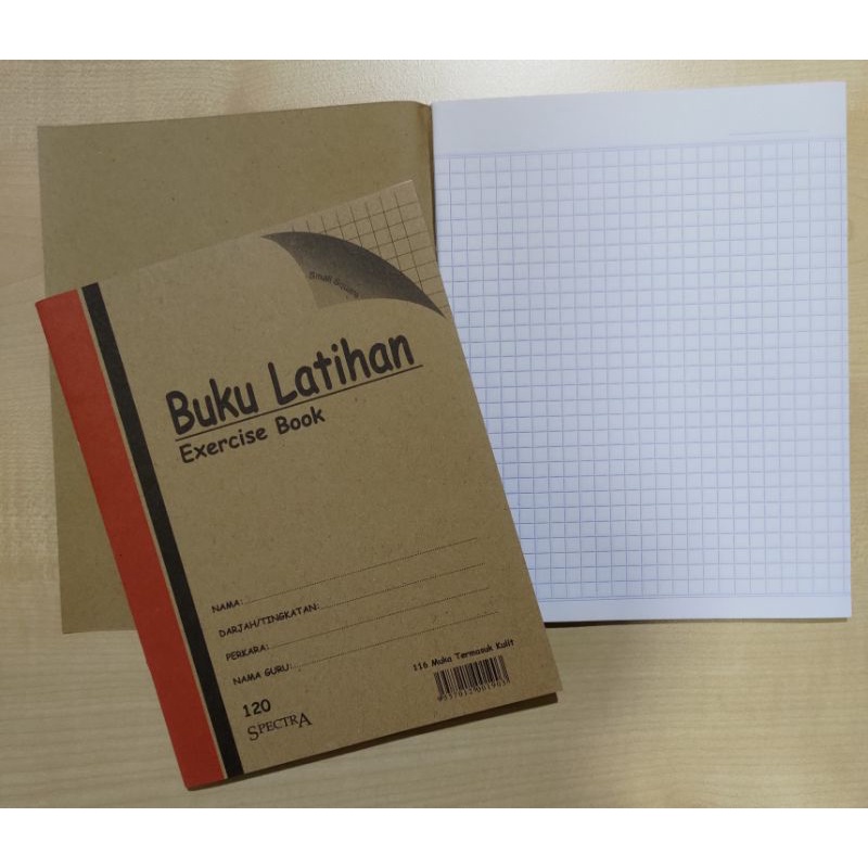 Spectra Exercise Book Buku Tulis Latihan 60/80/120/200pgs Single Line ...