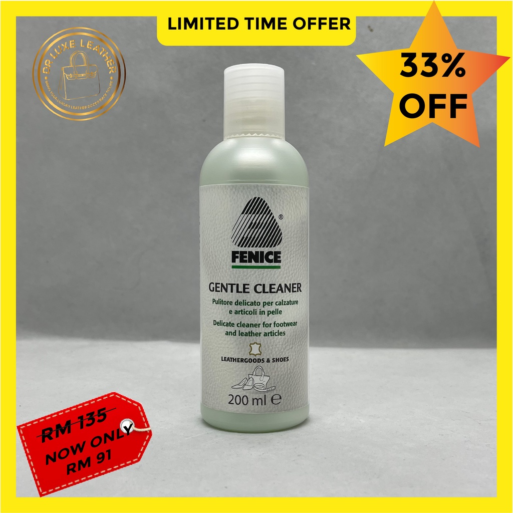 Fenice Gentle Cleaner (Luxury Handbag Delicate Leather Cleaner ...