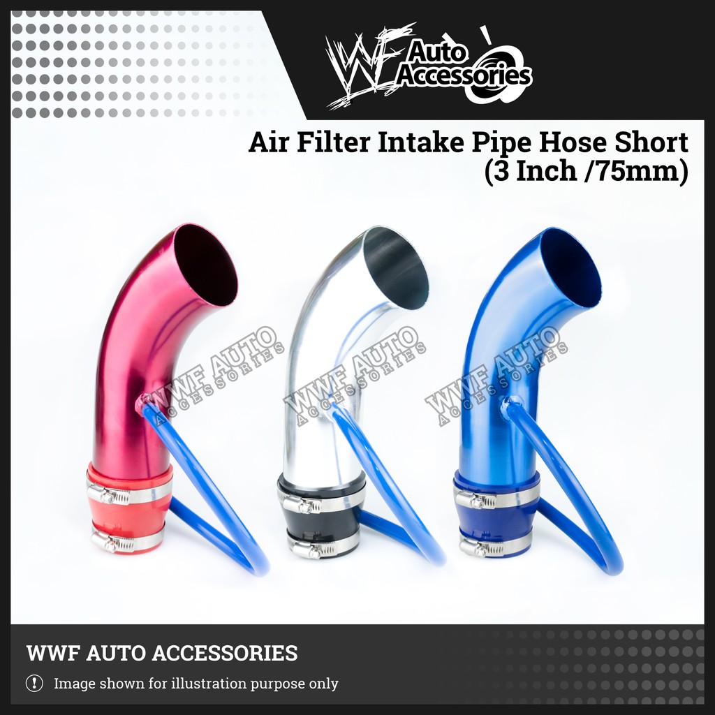 Air Filter Intake Pipe / Hose Short ( 3 Inch / 75mm ) ( Wira 1.6 / 1.8 ...