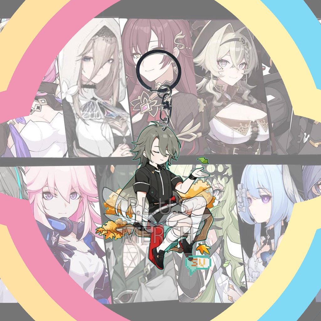 GANTUNGAN Honkai Impact Su Keychain - HI3 - Key Chain - Souvenir ...
