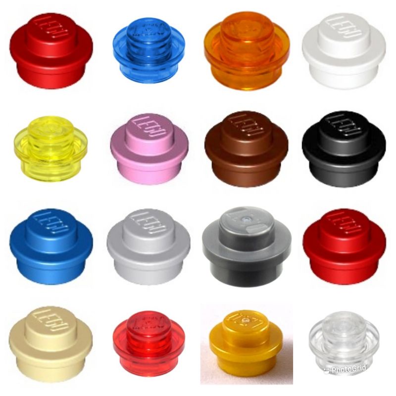 LEGO PARTS 4073 Plate, Round 1 x 1 | Shopee Malaysia