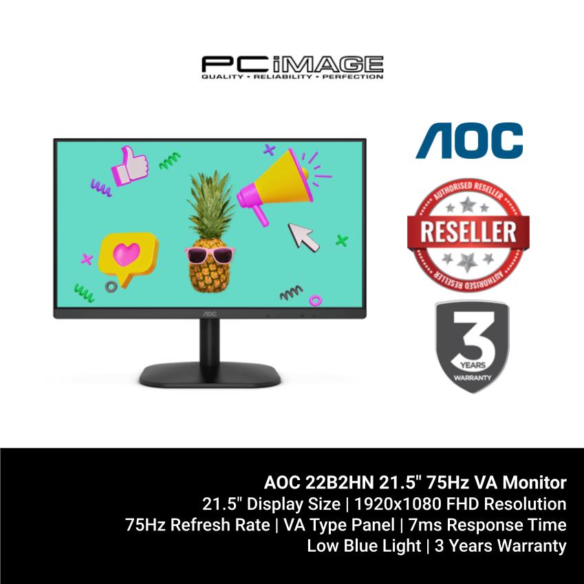 AOC 22B2HN 21.5" 75Hz VA Monitor | Shopee Malaysia