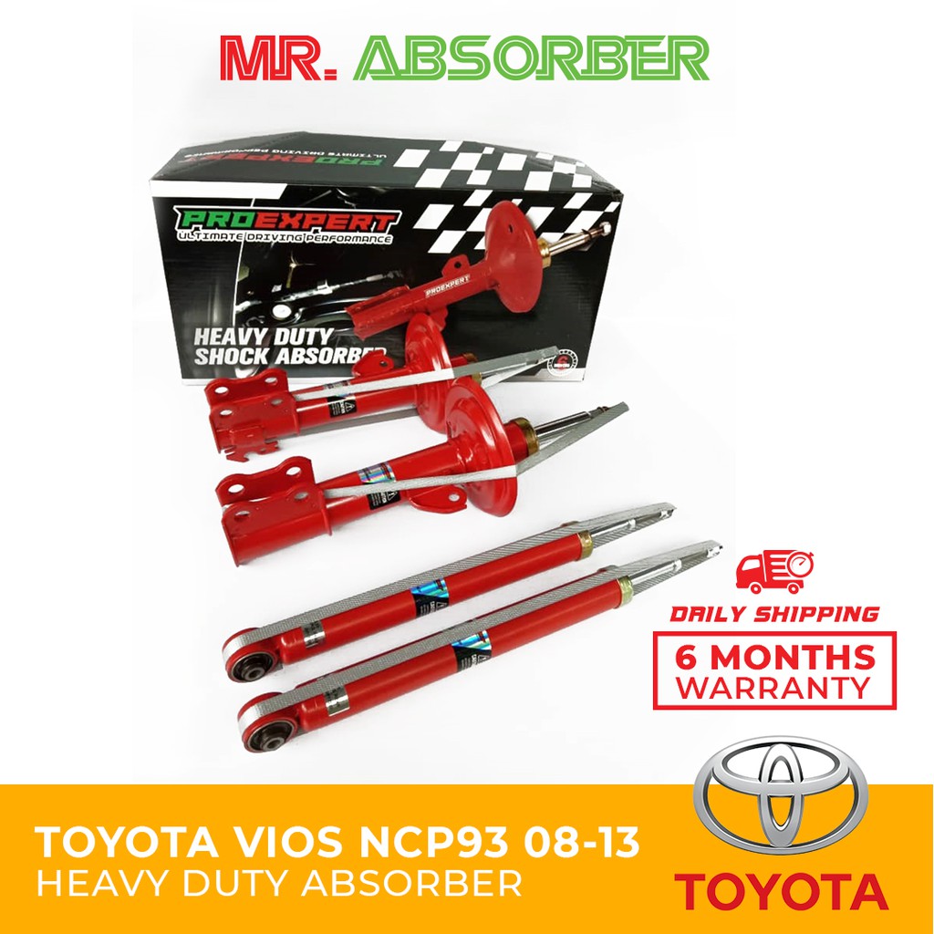 TOYOTA VIOS 08 - 13 NCP93 ABSORBER HEAVY DUTY PROEXPERT | Shopee Malaysia