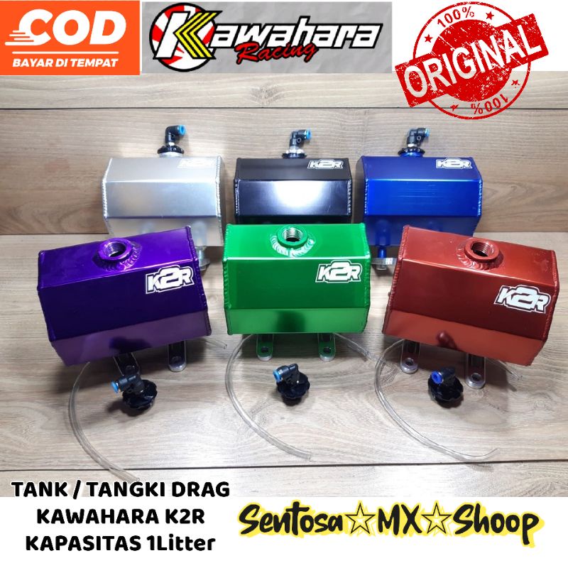 (K2R Kawahara) TANK/Front TANK DRAG Aluminum ANODIZ Capacity 1LITTER ...