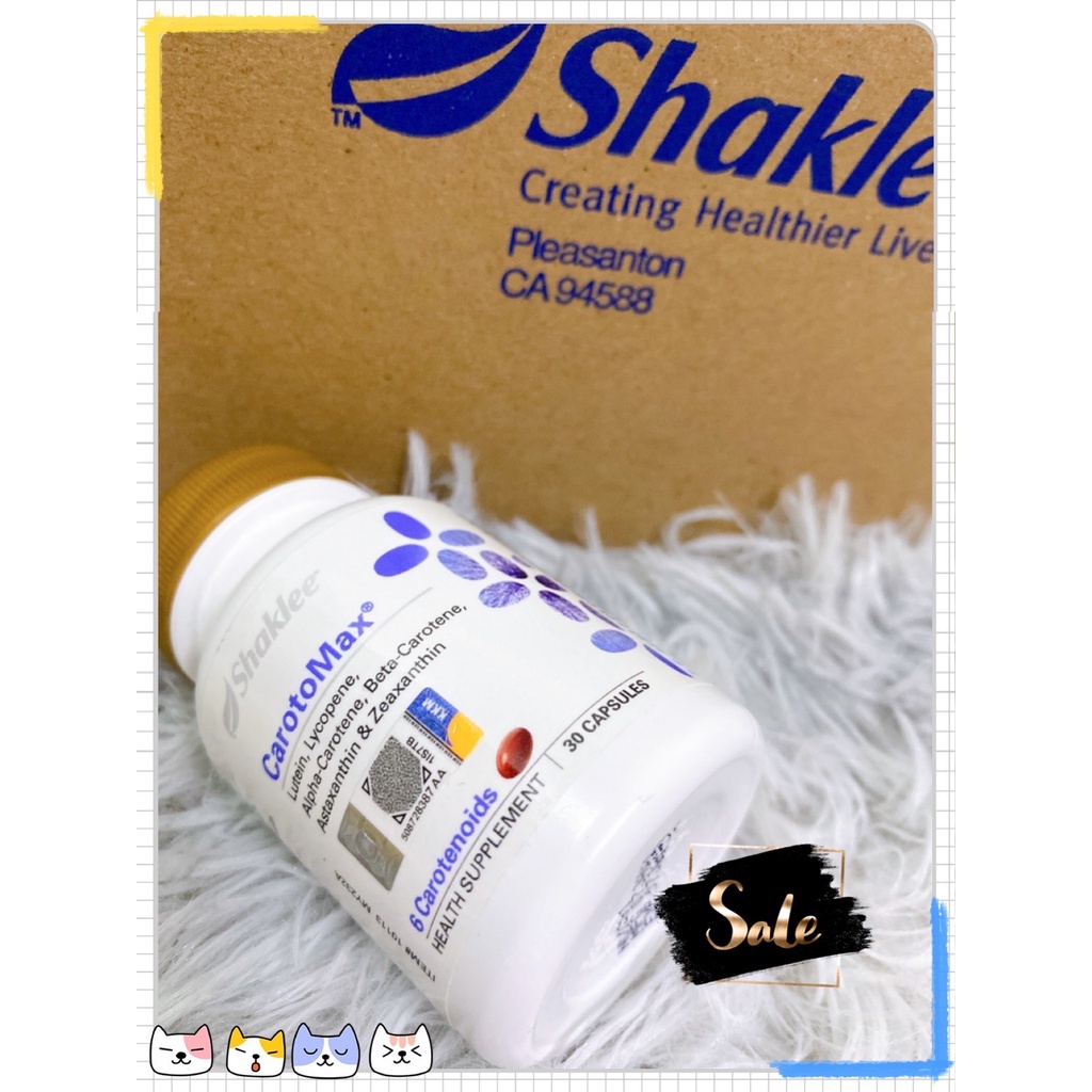 Original Shaklee Carotomax 30 capsules {EXP DATE JAN 2023} | Shopee ...