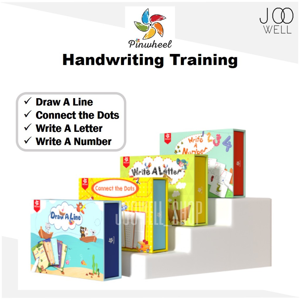 Pinwheel Wipe Off Handwriting Training - Draw A Line / Connect the Dots ...