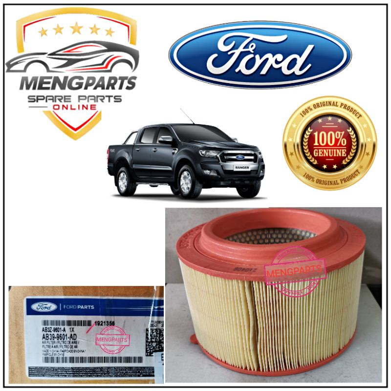 FORD RANGER T6 , T7 2.2 & 3.2 AIR FILTER AB39-9601-AD 1D01-13-Z40 ...