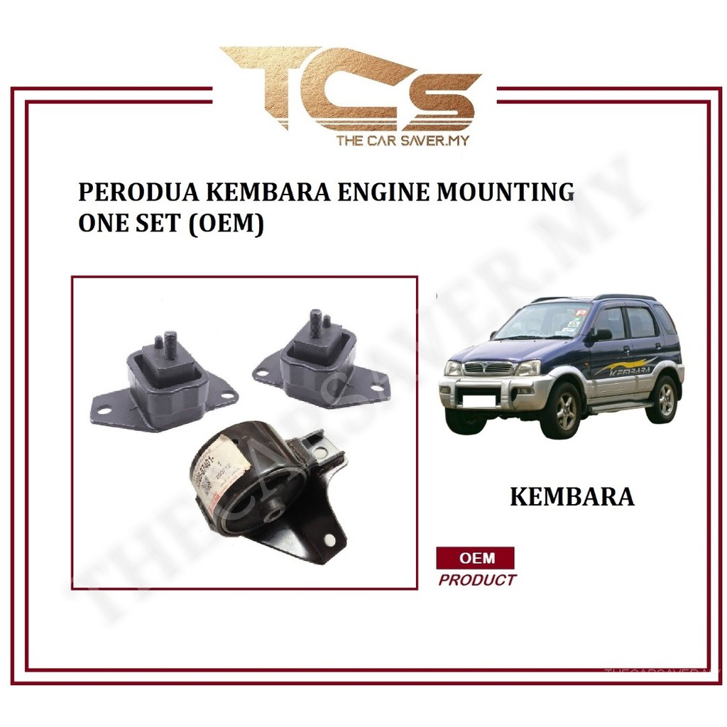 Perodua Kembara Engine Mounting Kit Set (OEM Product) | Shopee Malaysia