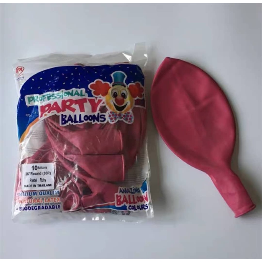 [READY STOCK] 36 Inches Huge Latex Balloon Ballon Besar Gaint Balloon ...