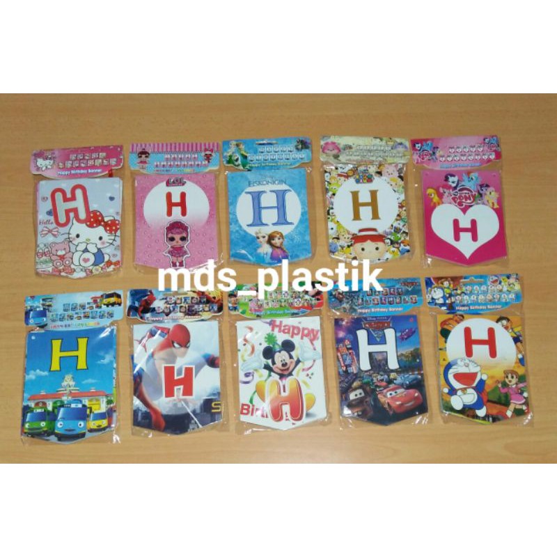 Hbd Character BANNER/Birthday BANNER | Shopee Malaysia