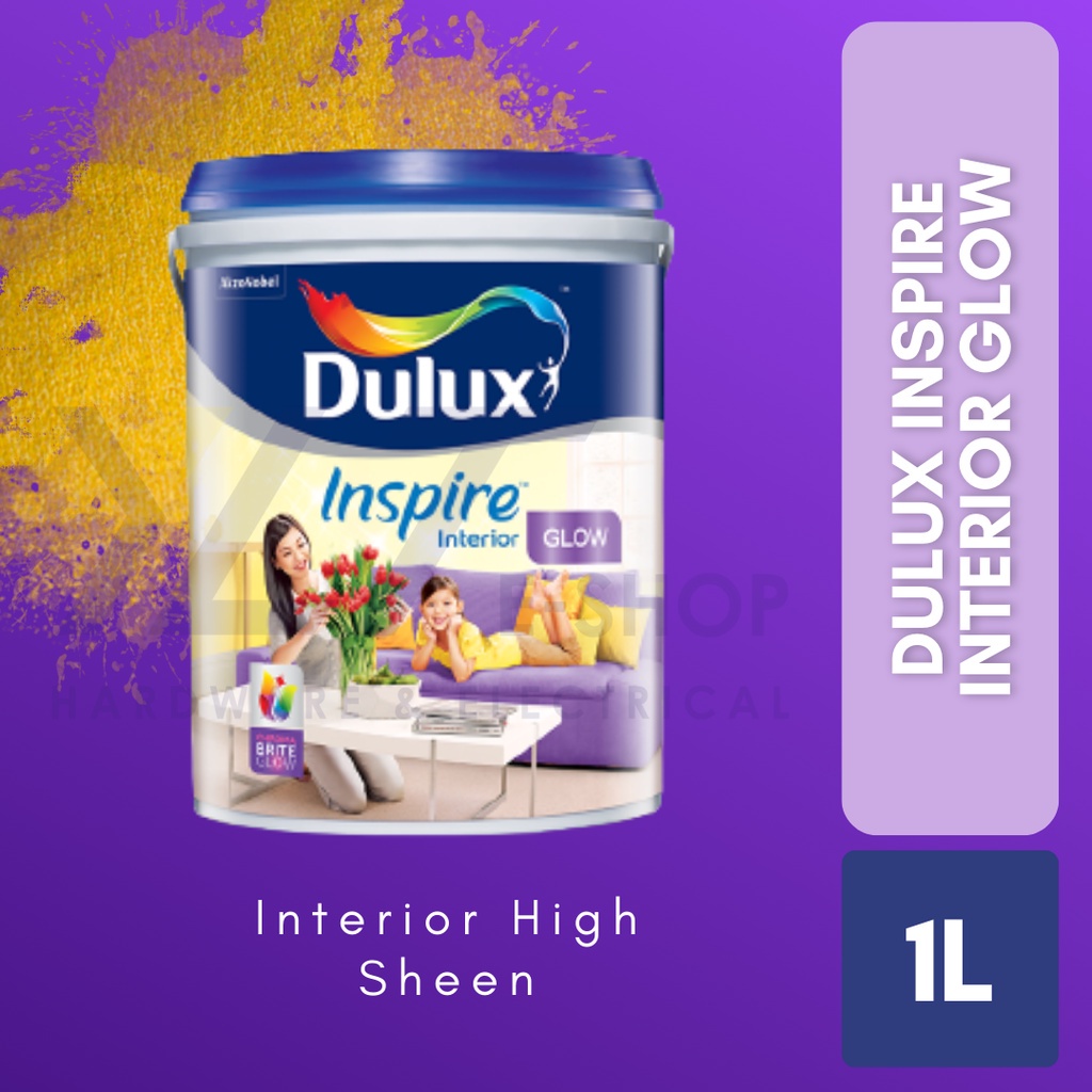 Dulux Inspire 1L - 70YY 57/098 Distant Mountain - Inspire Interior Glow ...