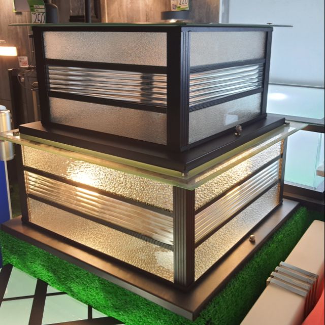 Outdoor Gate Lamp / Pillar lamp/ Unique Gate lamp / Big Gate lamp ...