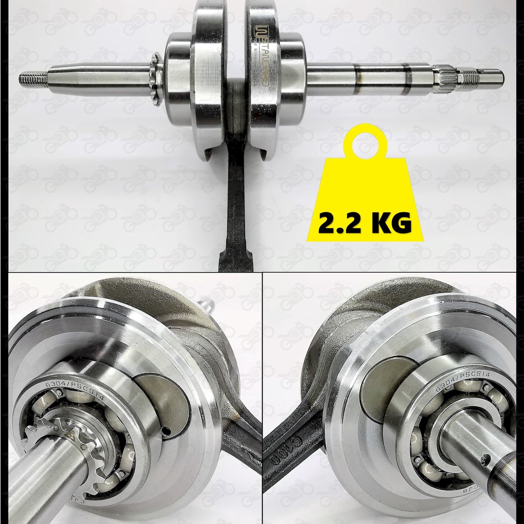 WStandard Crankshaft [BONUS/DREAM/GB6/EX5/CLASS/1/LC/SRL/Z/WAVE/Y15/FZ/LAGENDA/110/115/125/135 ...