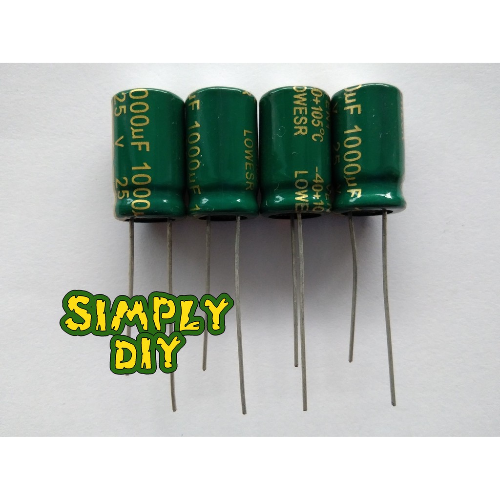 1pcs 25V 330uF 470uF 680uF 820uF 1000uF Aluminum Electrolytic Capacitor ...