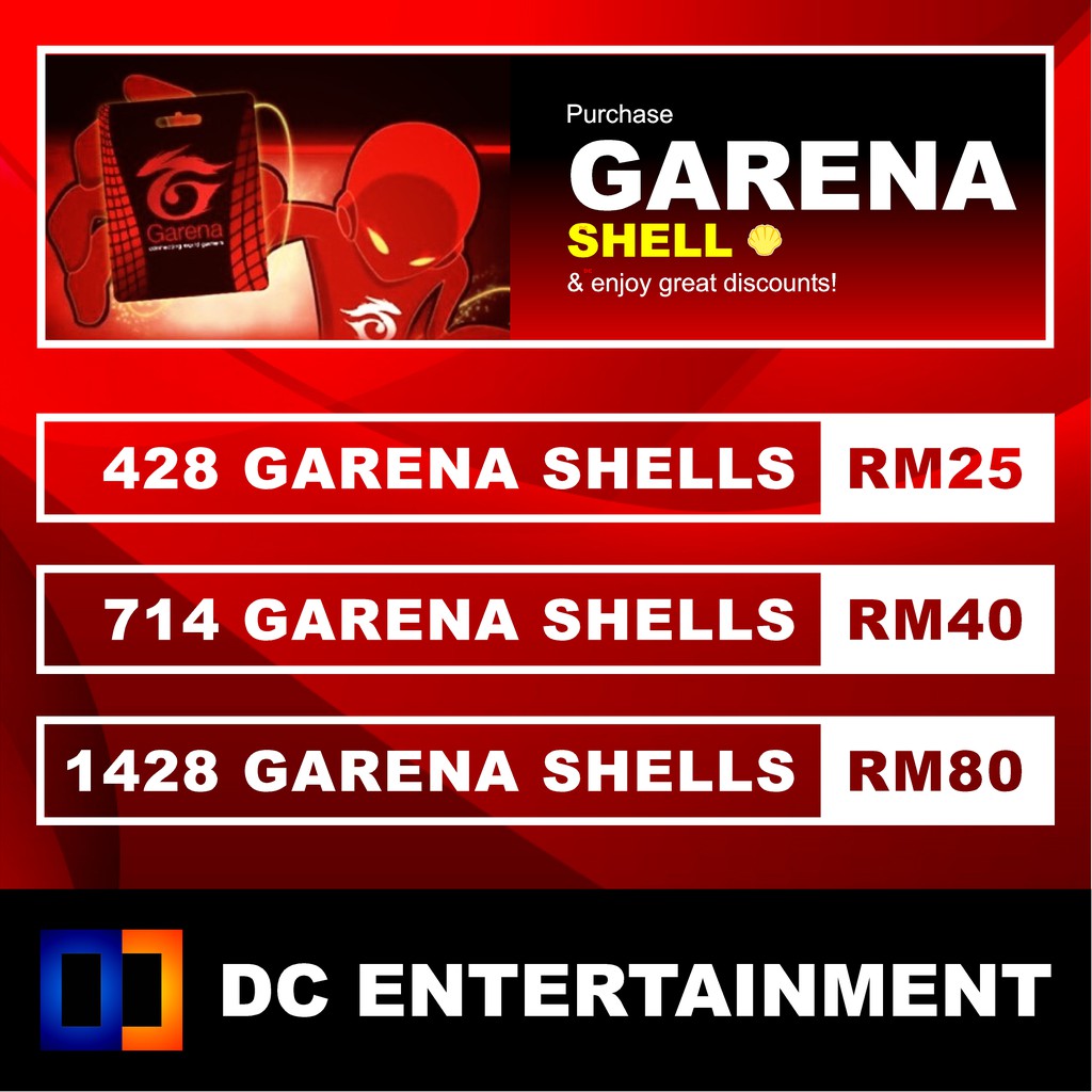 Garena Shell PIN | MYR GS Code | FREE FIRE/ CALL OF DUTY MOBILE/ LEAGUE ...