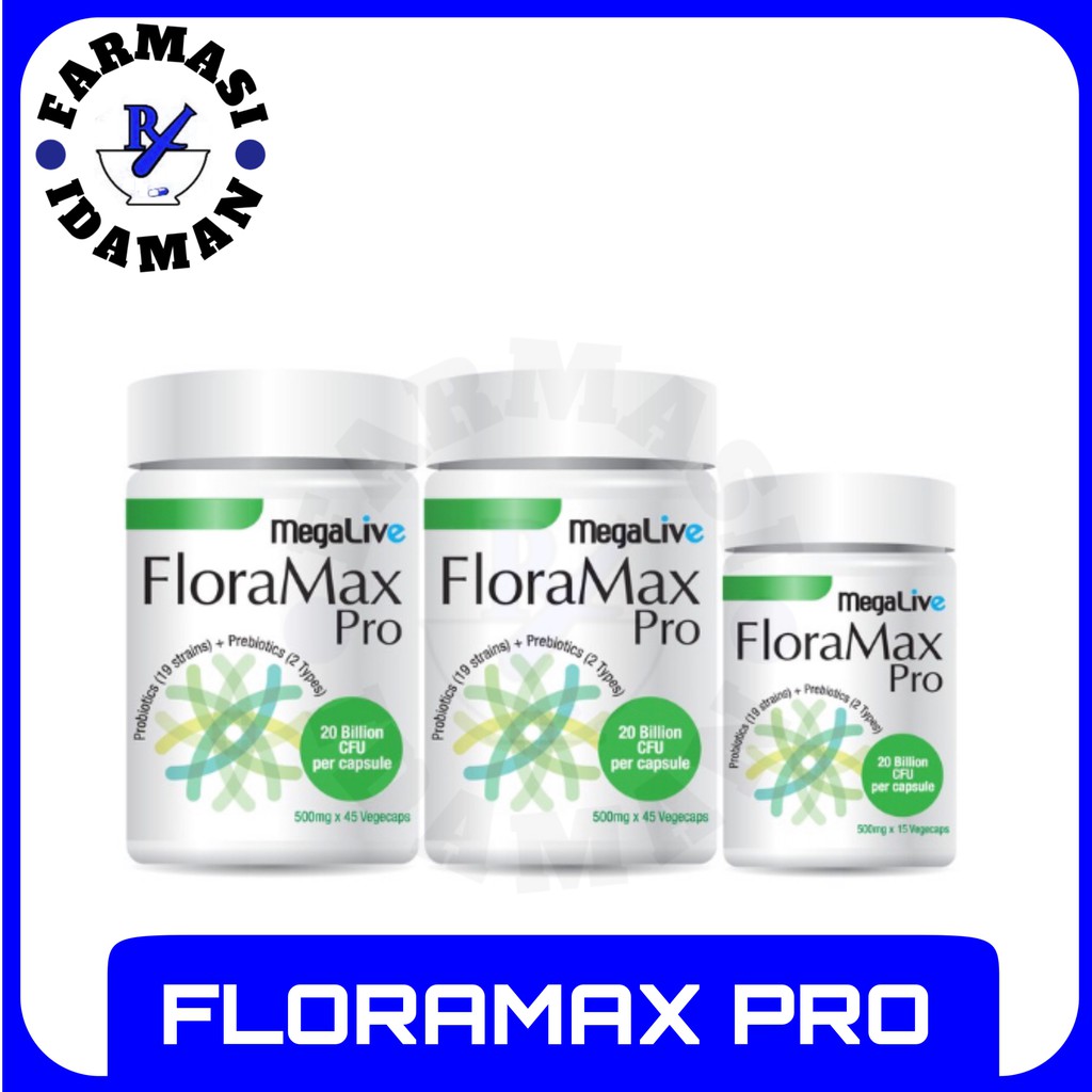 MegaLive FloraMax Pro (20 Billion CFU per capsule) | Shopee Malaysia
