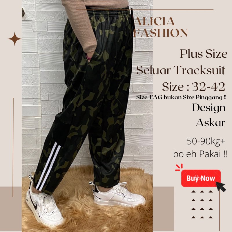 Seluar Tracksuit (Dewasa) Seluar Sukan Panjang Sport Long Pants ...