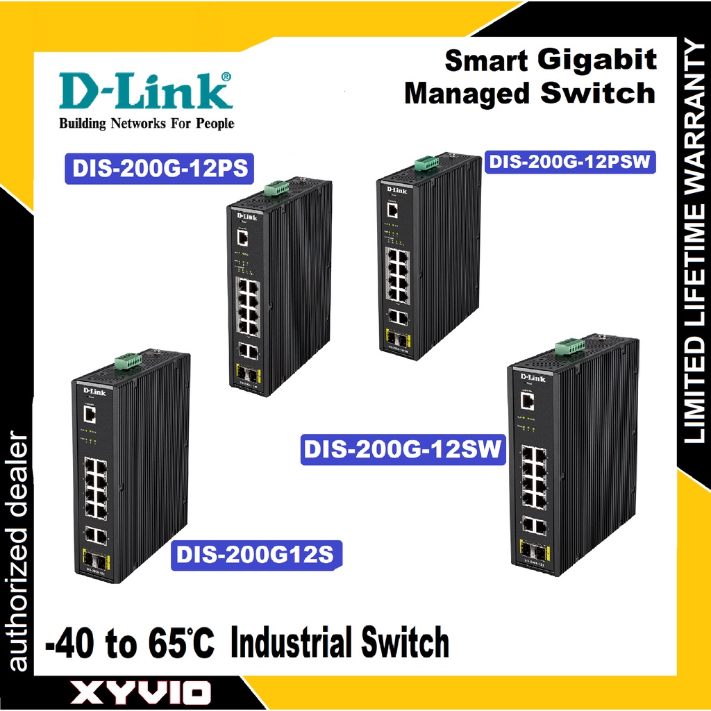D-LINK DIS-200G-12PS / DIS-200G-12PSW / DIS-200G-12S / DIS-200G-12SW 12 ...