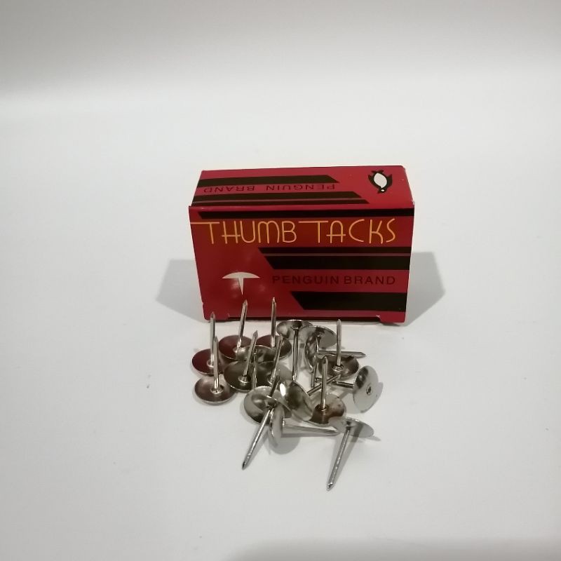Penguin Brand Steel Thumbtack Paku Tekan 101640 Shopee Malaysia
