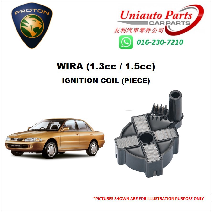 PROTON WIRA (1.3cc / 1.5cc) IGNITION COIL (PIECE) | Shopee Malaysia