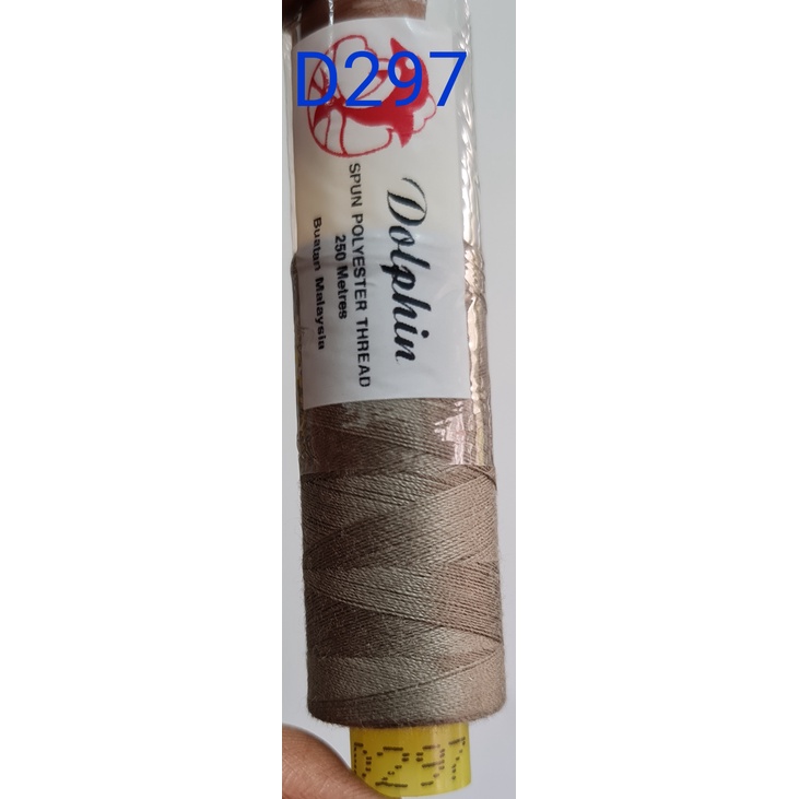 BENANG JAHIT 250M DOLPHIN BRAND (CODE : D248 - D413) / HIGH QUALITY ...
