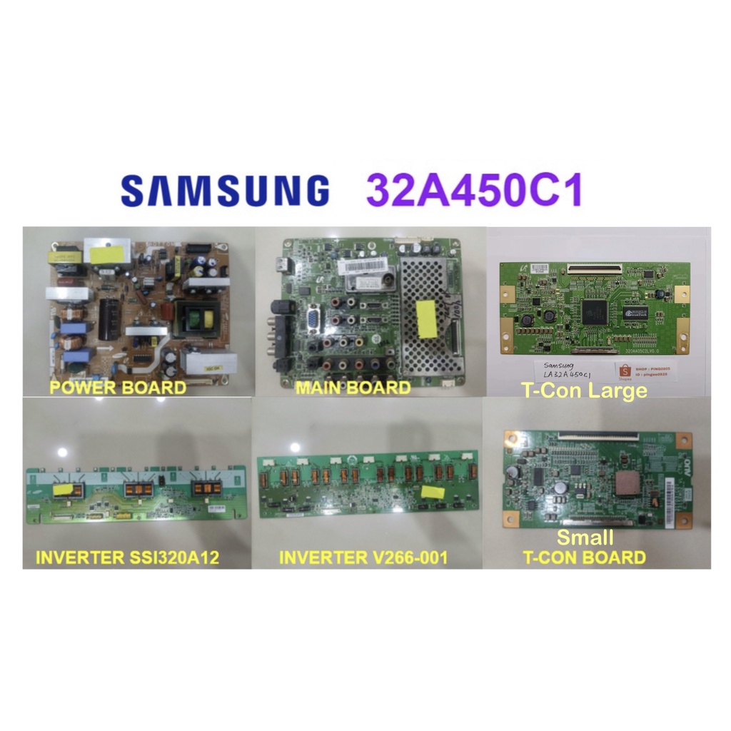 SAMSUNG LCD TV LA32A450C1 32A450C1 LA32A450 Power Board BN44-00209A ...