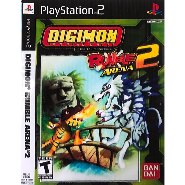 ps2 Game Disc Digimon Rumble Arena 2 | Shopee Malaysia