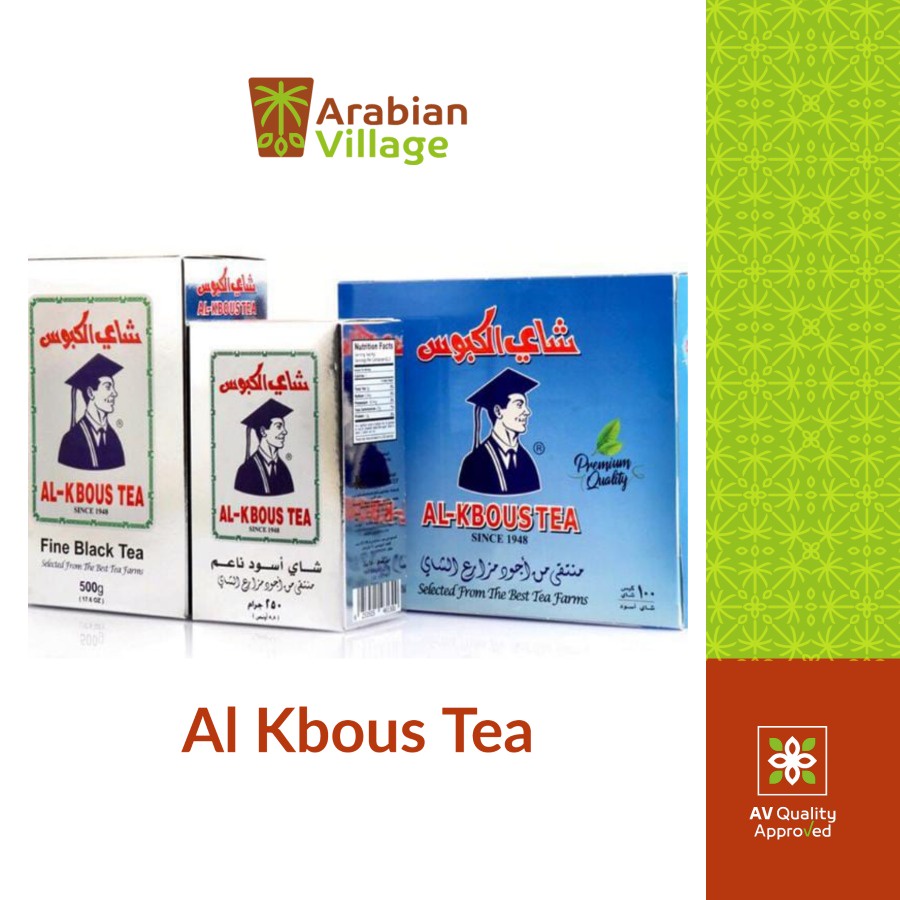 Alkbous Premium Arabic Tea 25 Bag -250g- Alkabous - Al Kabous | Shopee ...