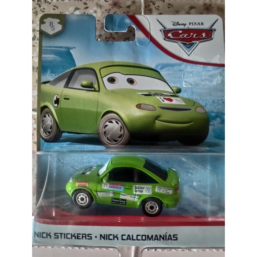 Disney / Pixar Cars Cars 3 Radiator Springs Nick Stickers Diecast Car ...