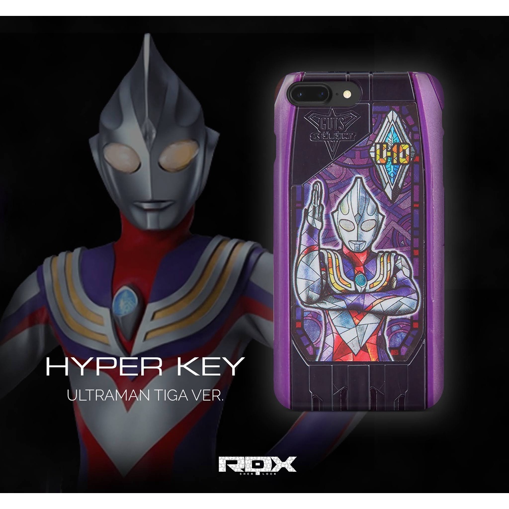 Hyper Key Ultraman Tiga Ver. Tokusatsu Smartphone Case All Types Of HP ...