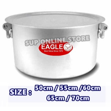 Eagle Double Handle Big Degchi Pot / Periuk Kenduri / Periuk Cap Helang ...