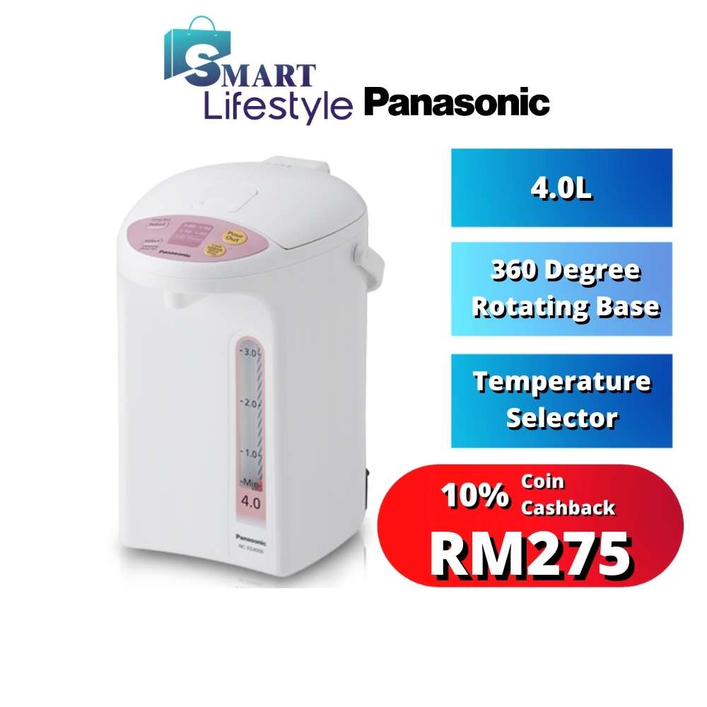 Panasonic Thermo Pot (4.0L) NC-EG4000 PSK | Shopee Malaysia