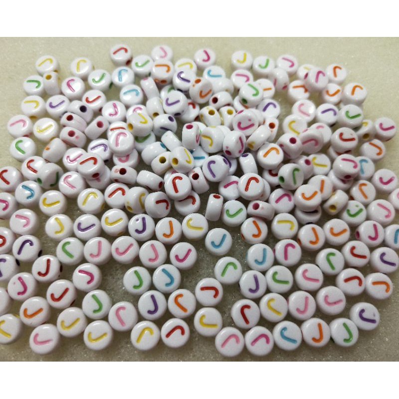 Alphabet Beads Bulat 'J' | Shopee Malaysia