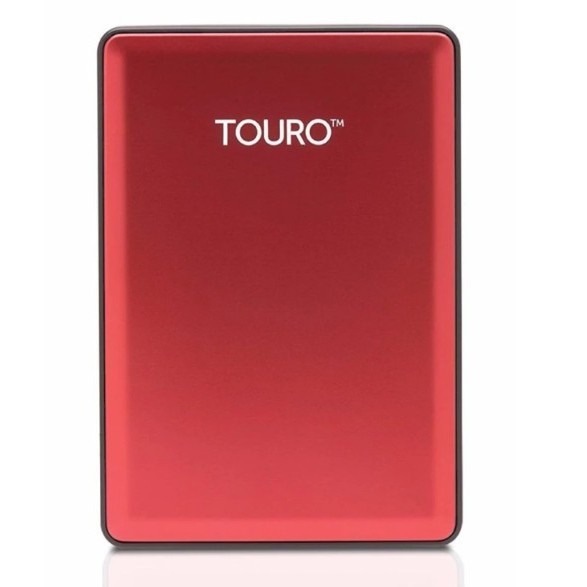 HGST Touro S External Hard Drive 1TB 7200RPM Portable Drive ( RED ...