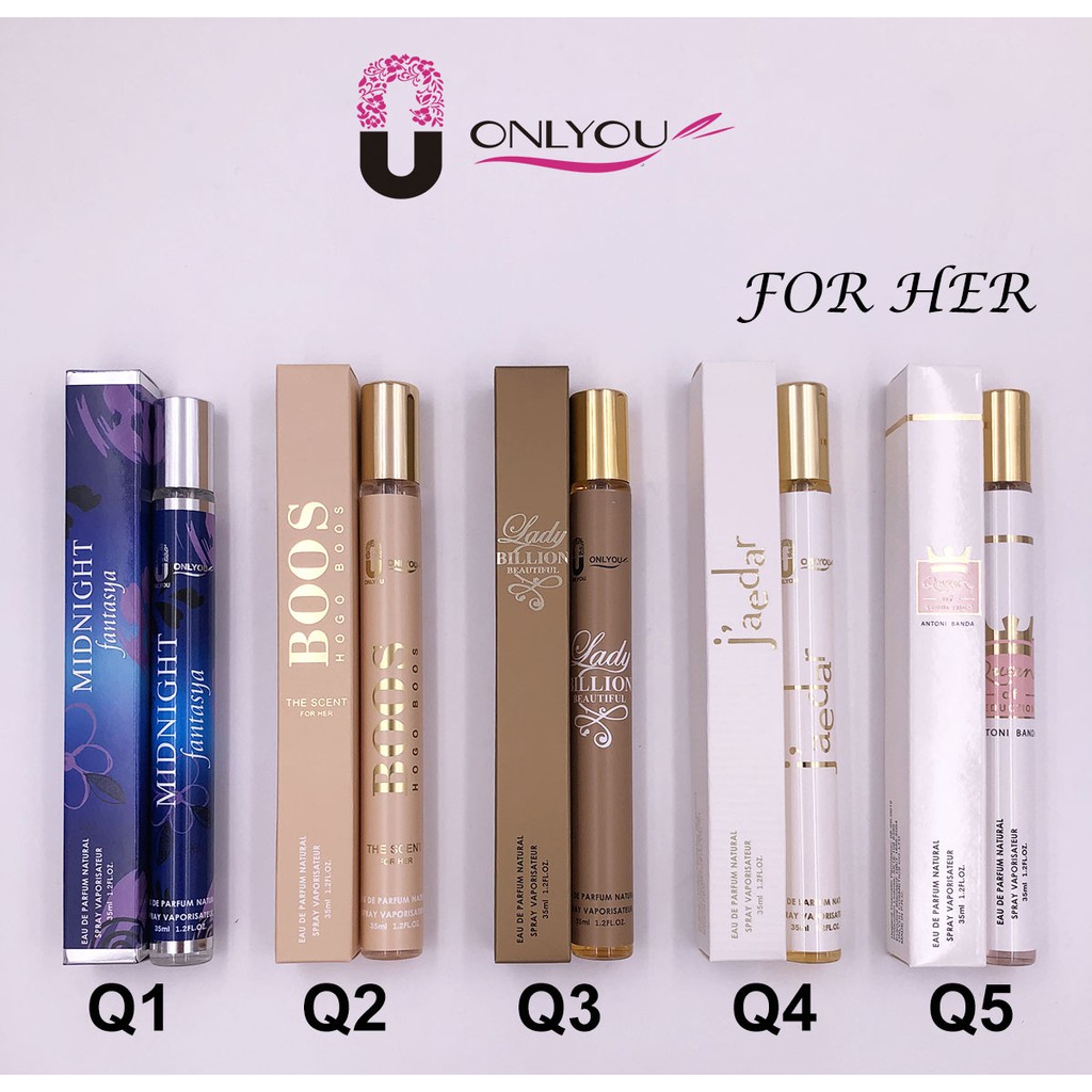 Onlyou Perfume Panjang Viral 35ml Minyak Wangi Pocket | Shopee Malaysia