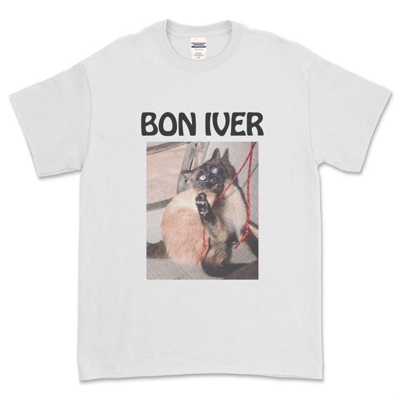 BON IVER - BIRDIE CAT / MUSIC T-SHIRT | Shopee Malaysia