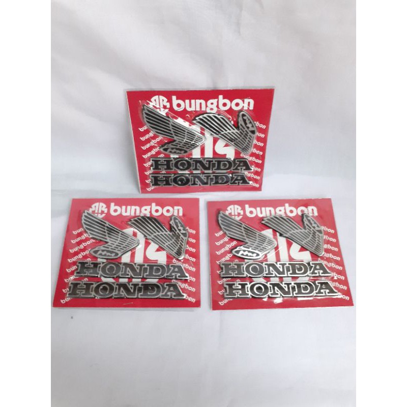 Aluminum CB Tank Emblem Honda Tank Emblem | Shopee Malaysia