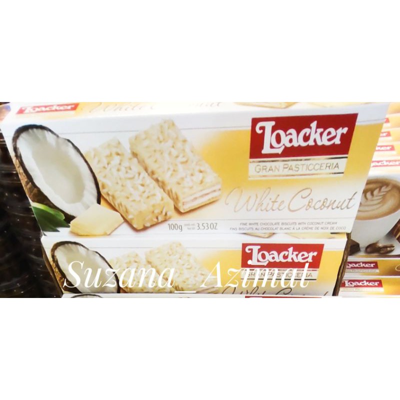 LOACKER GRAN BISCUITS/LOACKINI 100G/TORTINA 125G COKLAT LANGKAWI ...