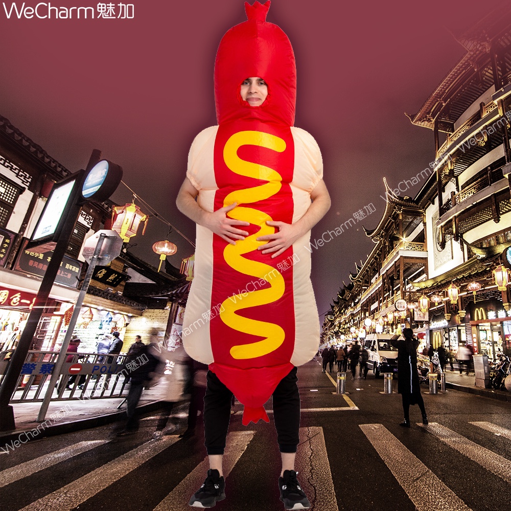 Sausage Inflatable Costume Inflatable Costume Inflatable Sausage Ham ...