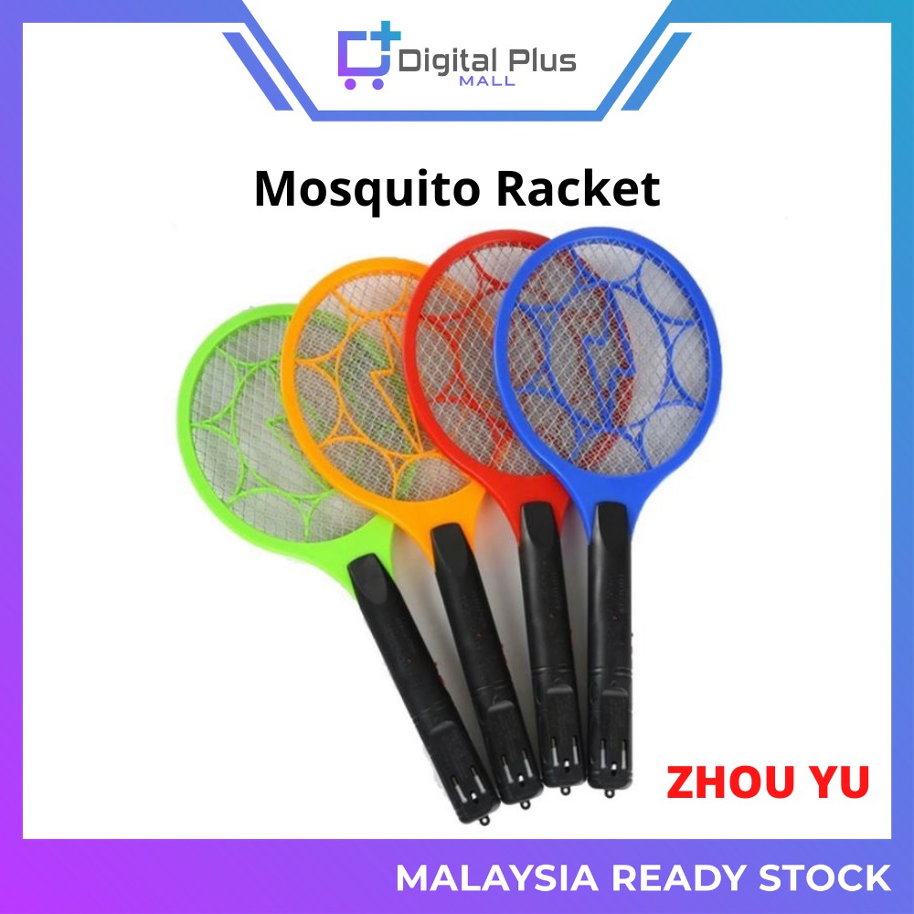[Ready Stock] ZY006 Electronic Mosquito Racket Insects Zapper Pemukul ...