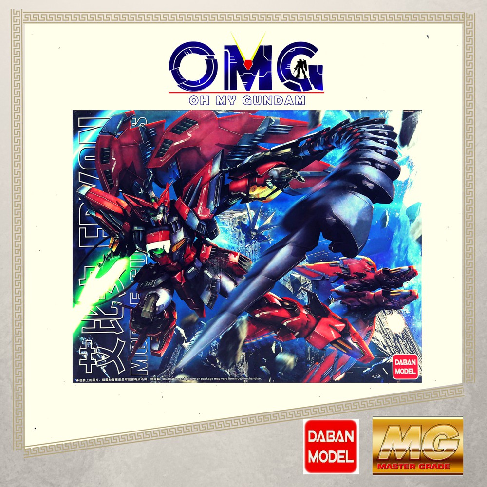 Daban Gundam MG Epyon Master Grade 1/100 1 100 OMG | Shopee Malaysia