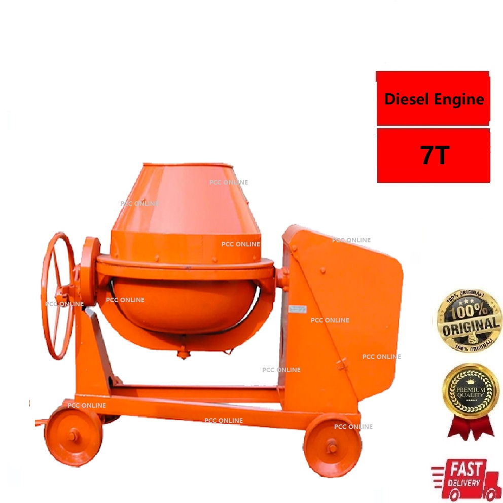Concrete Mixer TK-7TMS Diesel Engine 5HP (New) | Shopee Malaysia