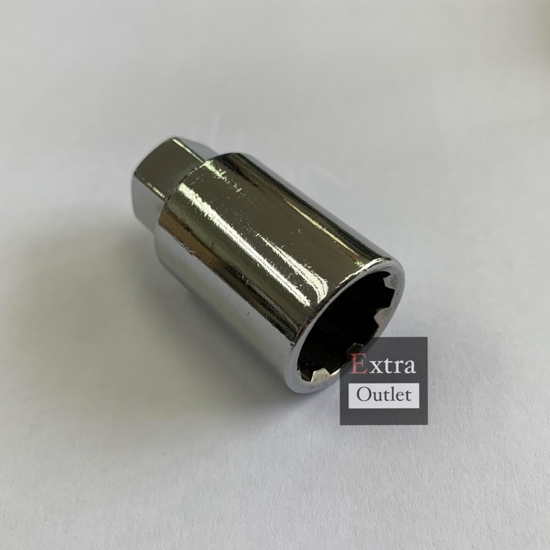 Rays Irays ravs Lock Nut Opener with 7/8 Spline Pembuka Lock Nat Tayar ...