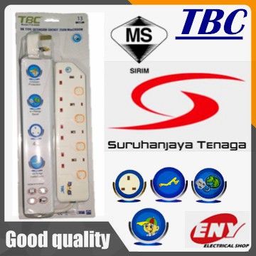 TBC 2800W Trailing Socket / Extension Socket 3G / 4G / 5G ( Sirim ) Premium TTS Portable (READY ...